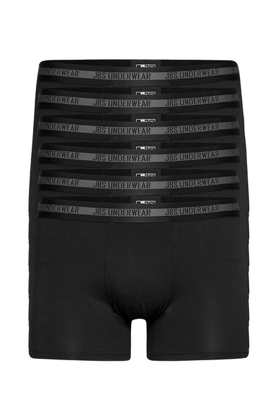 JBS 6-Pack Bamboo Boxers Black – Luxivo