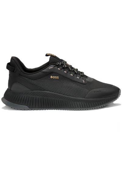 Hugo Boss Titanium Evo Runn Sneakers Black/Gold – Luxivo