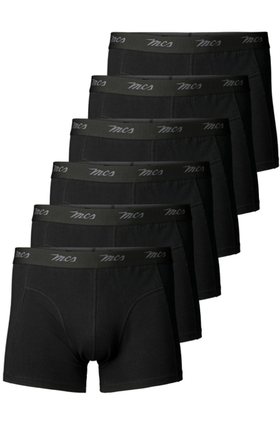 MCS 6-Pack Bamboo Boxers Black – Luxivo
